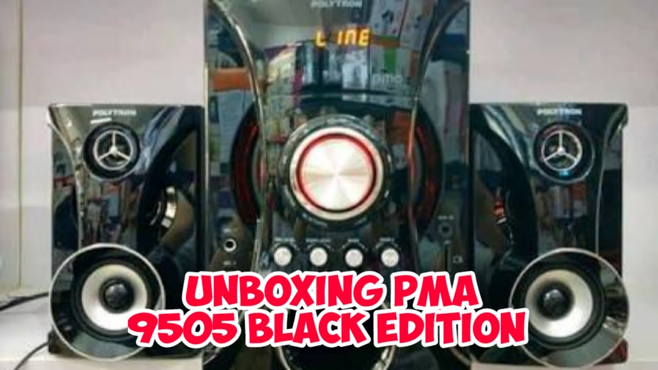 Review Speaker Polytron PMA 9505 Warna Hitam - YouTube