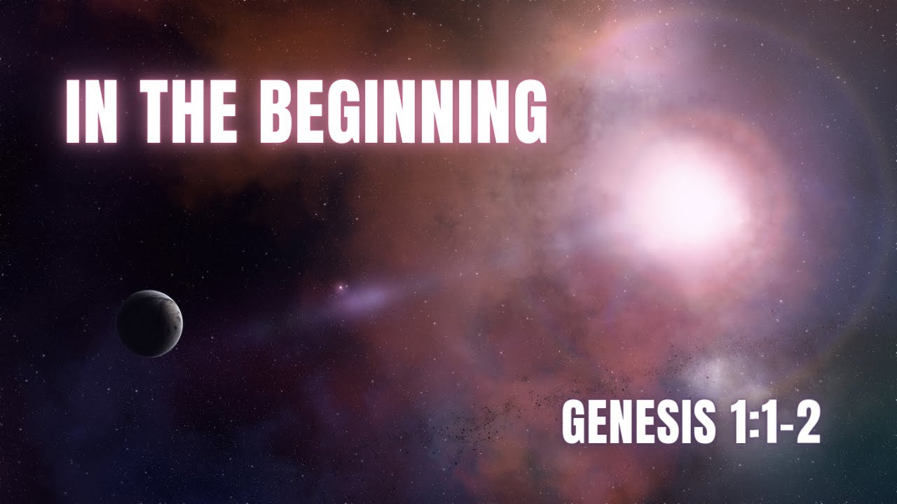 In The Beginning [ Genesis 1:1-2 ] by Robin Brown - YouTube