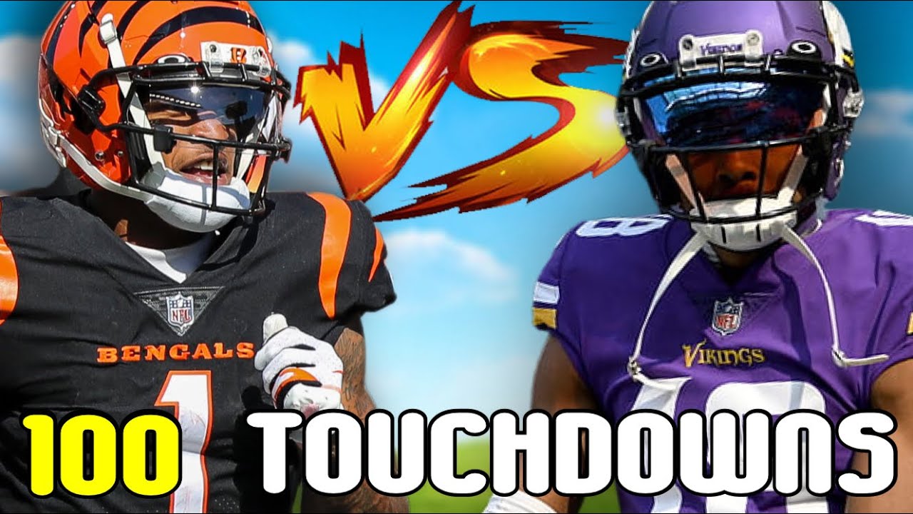 FIRST TO 100 TOUCHDOWNS WINS!! - YouTube