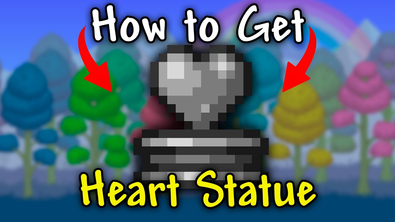 How to Get Heart Statue in Terraria 1.4.5. | Heart Statue Terraria ...