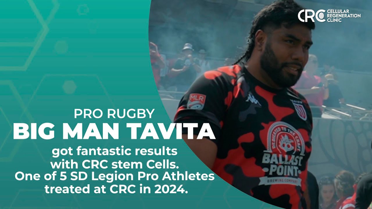 Pro Rugby Player Tavita Comeback: Stem Cell Therapy for Disc Injury ...