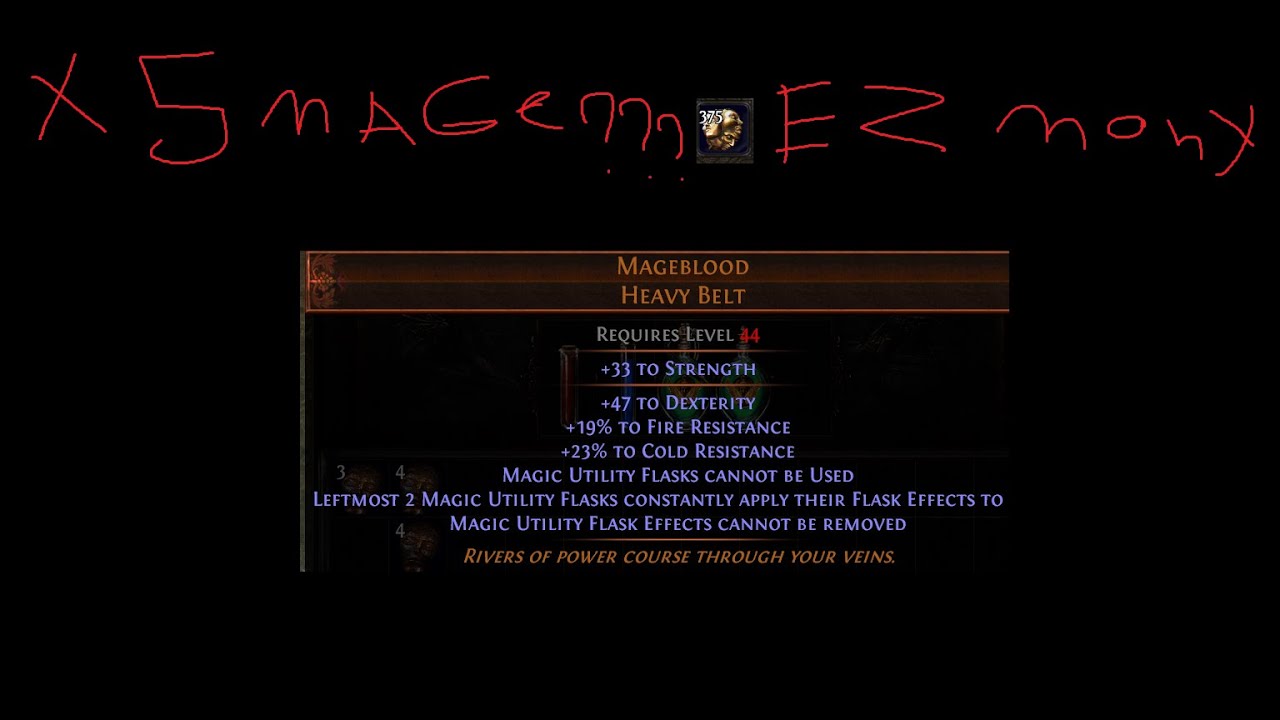 MageBlood Gamble Poe 1500 exalt in 4 days - YouTube