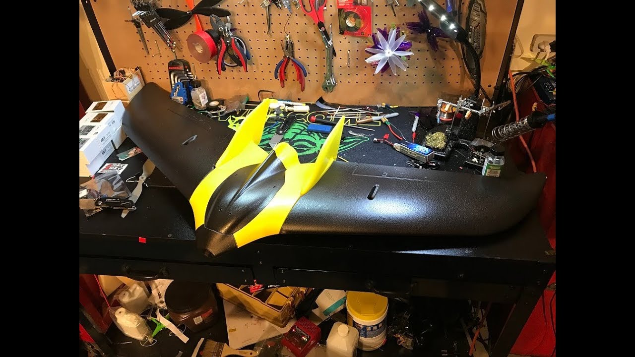 C1 Chaser Gps Drone Wing Build Episode 1 - YouTube