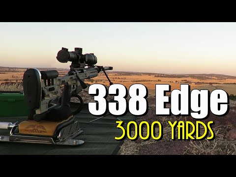 338 EDGE at 3000yards (K.S. Arms Action and barrel) - YouTube