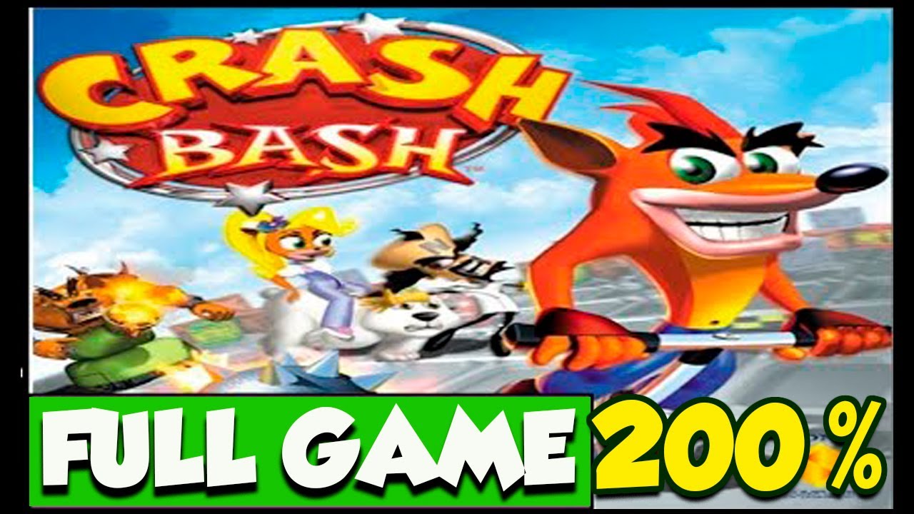 🏆 Crash Bash | PS1 | Español | FULL GAME!!! [200%] - YouTube