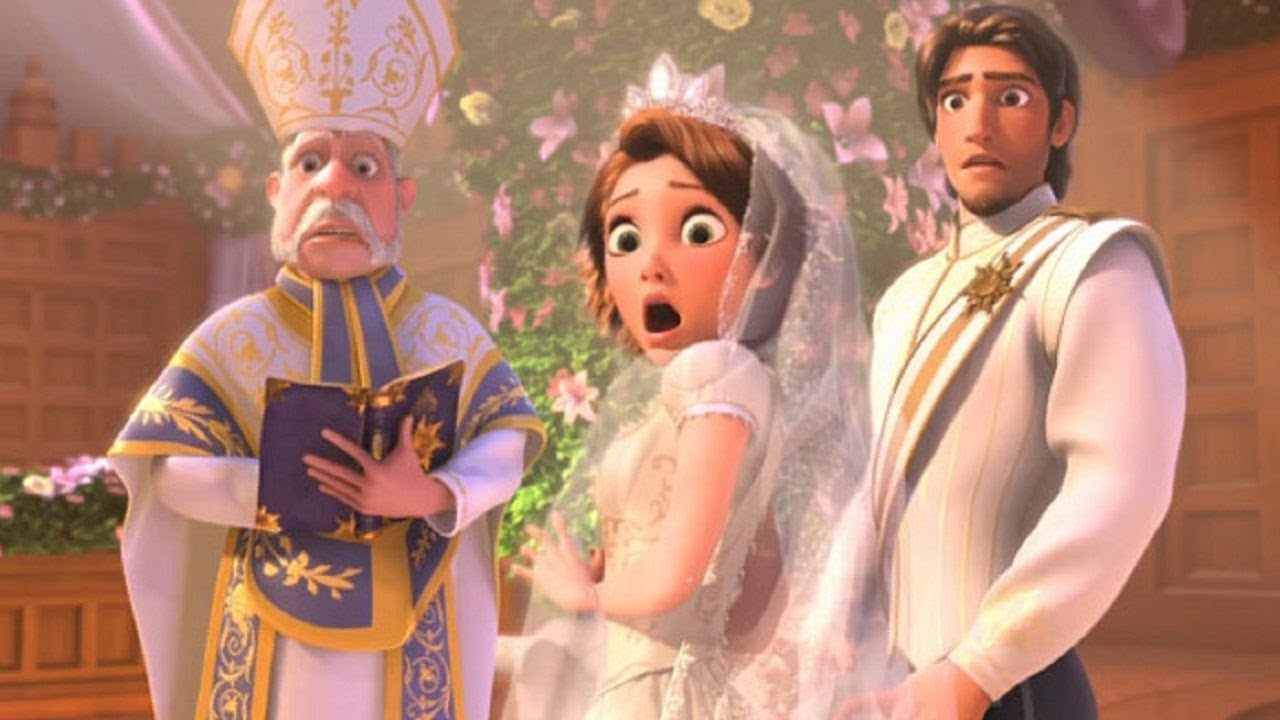 TOP 5 MATRIMONI nei FILM DISNEY Principesse SPOSE Principi Film Walt ...