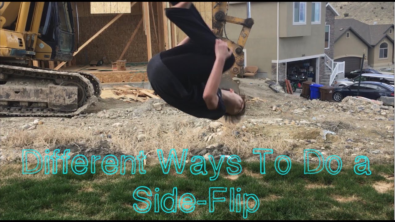 Different Ways To Do A Side Flip YouTube Different Ways To Do A Side Flip YouTube