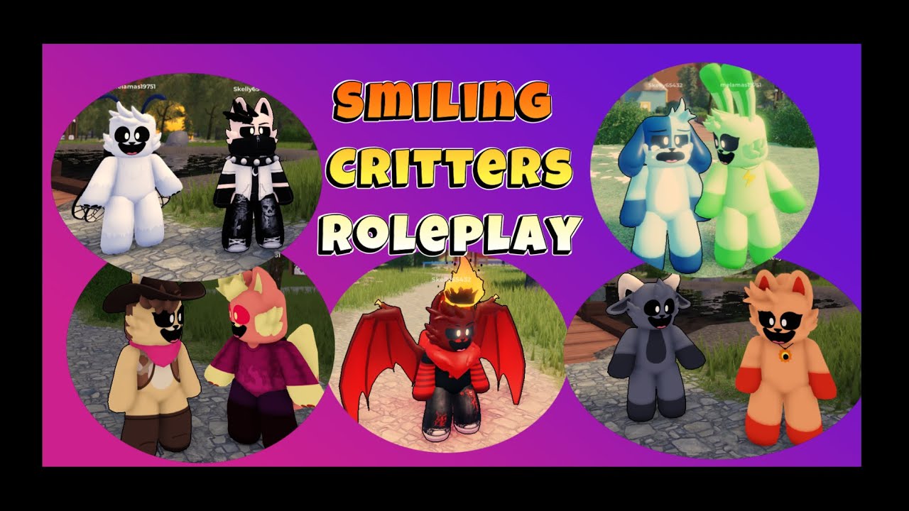 Roblox:"Smiling Critters Roleplay"NEW NICE GAME!🤩🤗 game link in ...