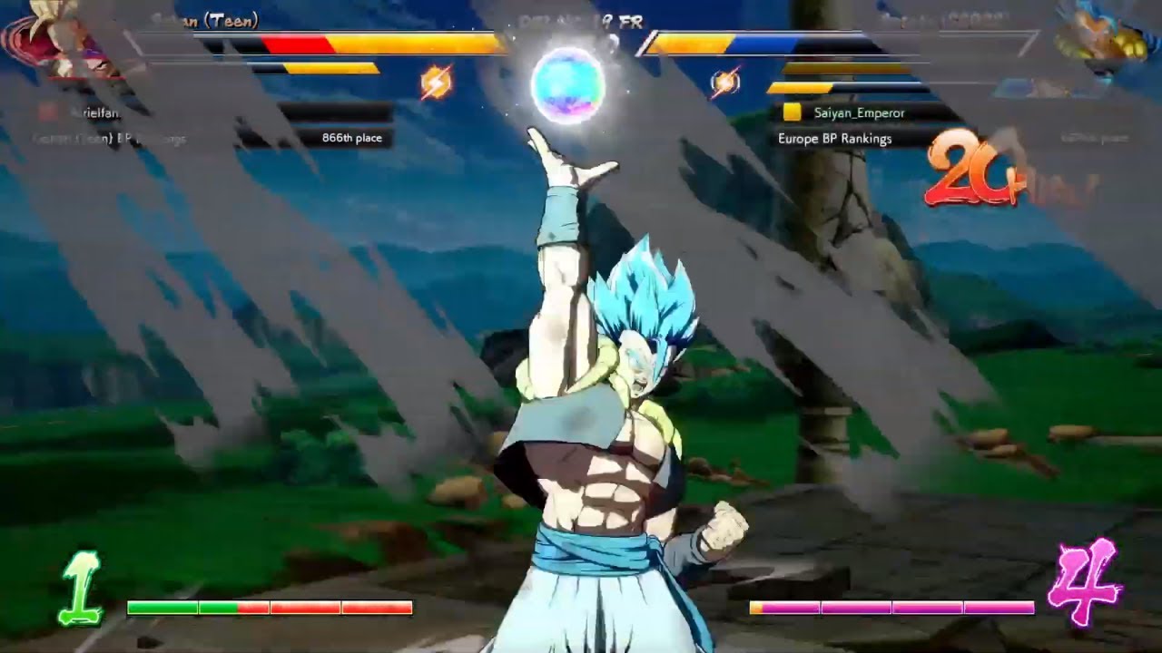 Dragonball FighterZ Emperor Potara VS Gohan (LIVE) Round 12 Ultimate ...