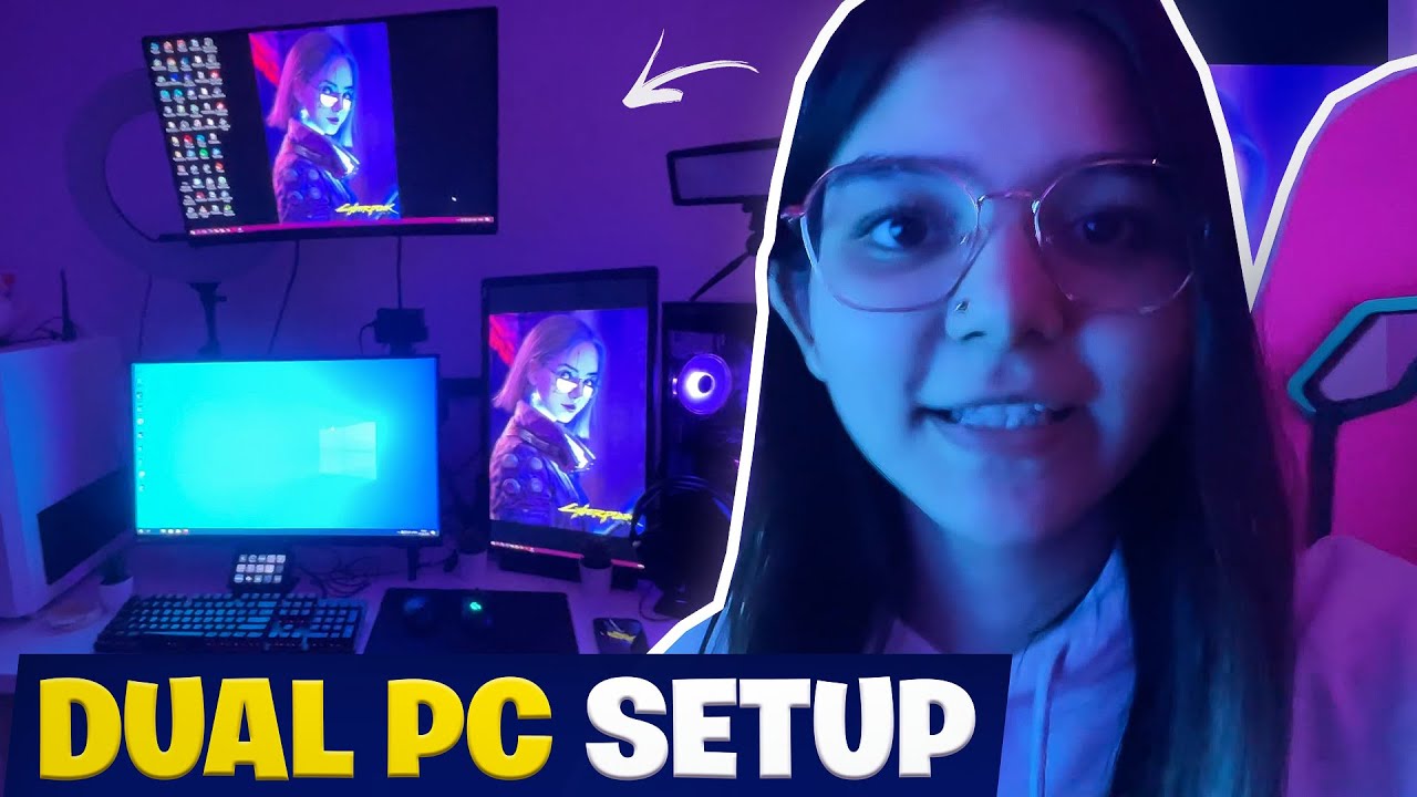 My new gaming + streaming dual PC setup! - VLOG 21 - YouTube