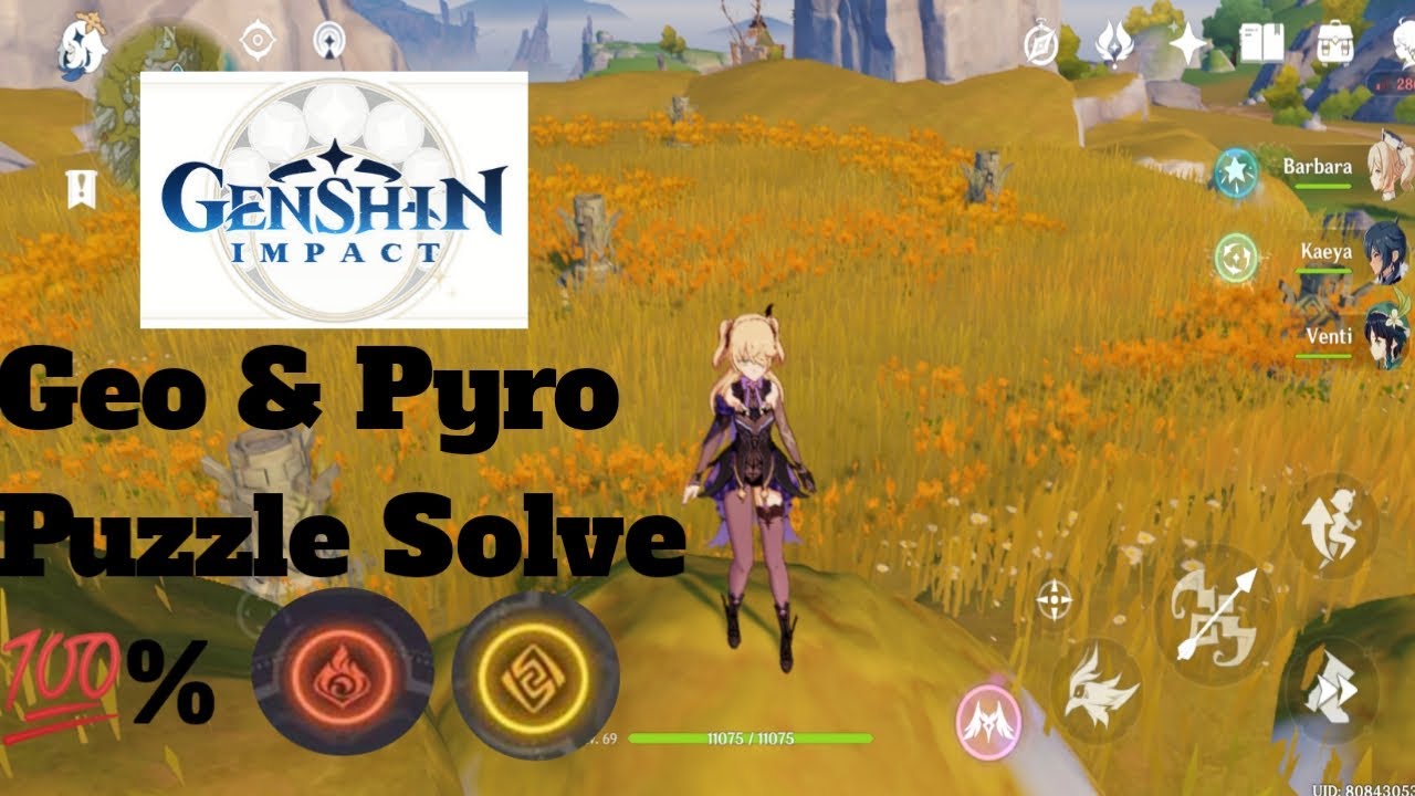 Geo & Pyro Puzzle Chest Treasure Solve 💯% | Genshin Impact - YouTube