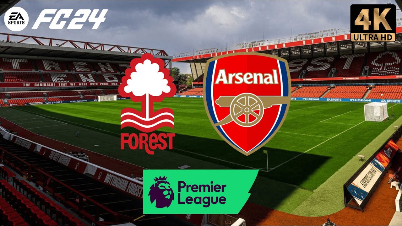 Nottingham Forest vs Arsenal | Premier League | EA FC 24 | PS5™ 4K HD ...