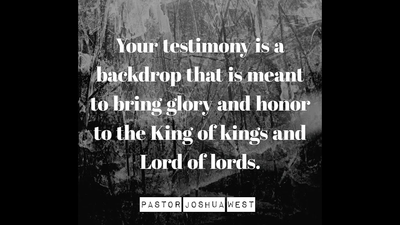 'A Life Poured Out for Christ' by Pastor Joshua West (August 27, 2023 ...