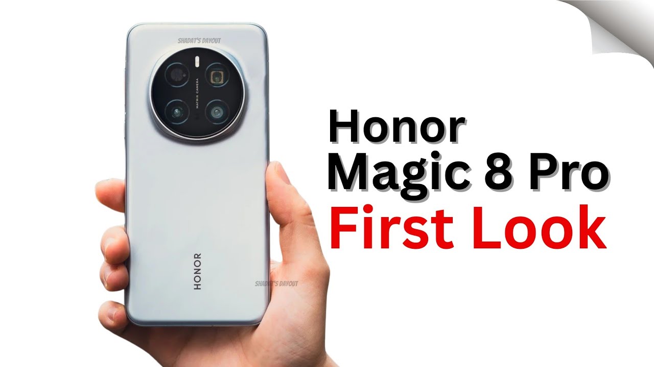 Honor Magic 8 Pro First Look, Features, Specs, Price, Release Date ...