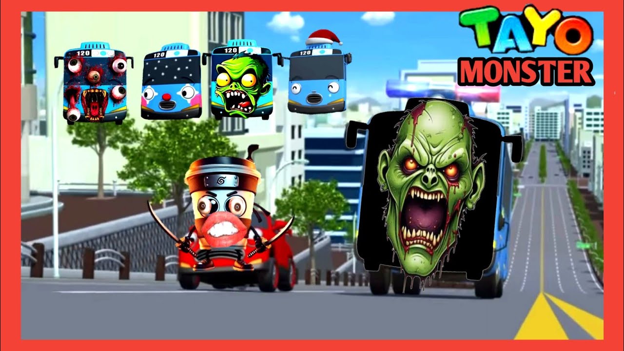 THE LITTLE BUS TAYO SUPERSTAR MONSTER/ TEBAK GAMBAR THE LITTLE BUS TAYO ...