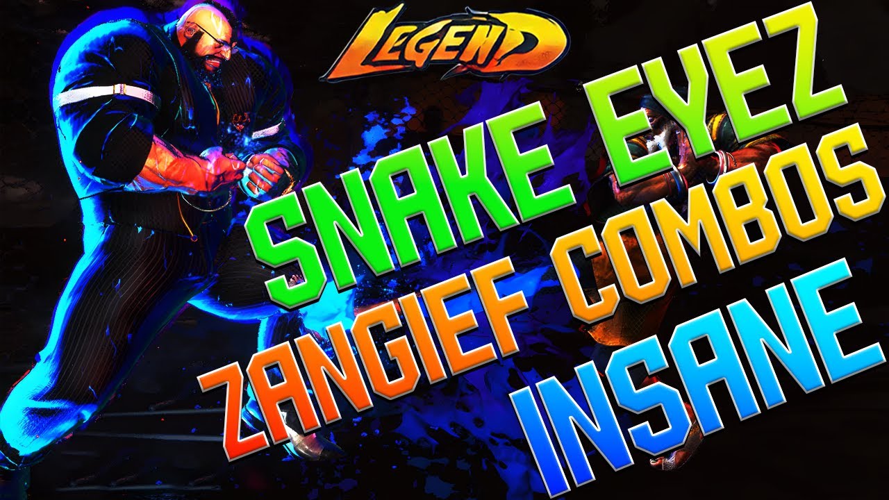 SF6 🔥Snake Eyez Showing Zangief Insane Gameplay & Combos! - YouTube