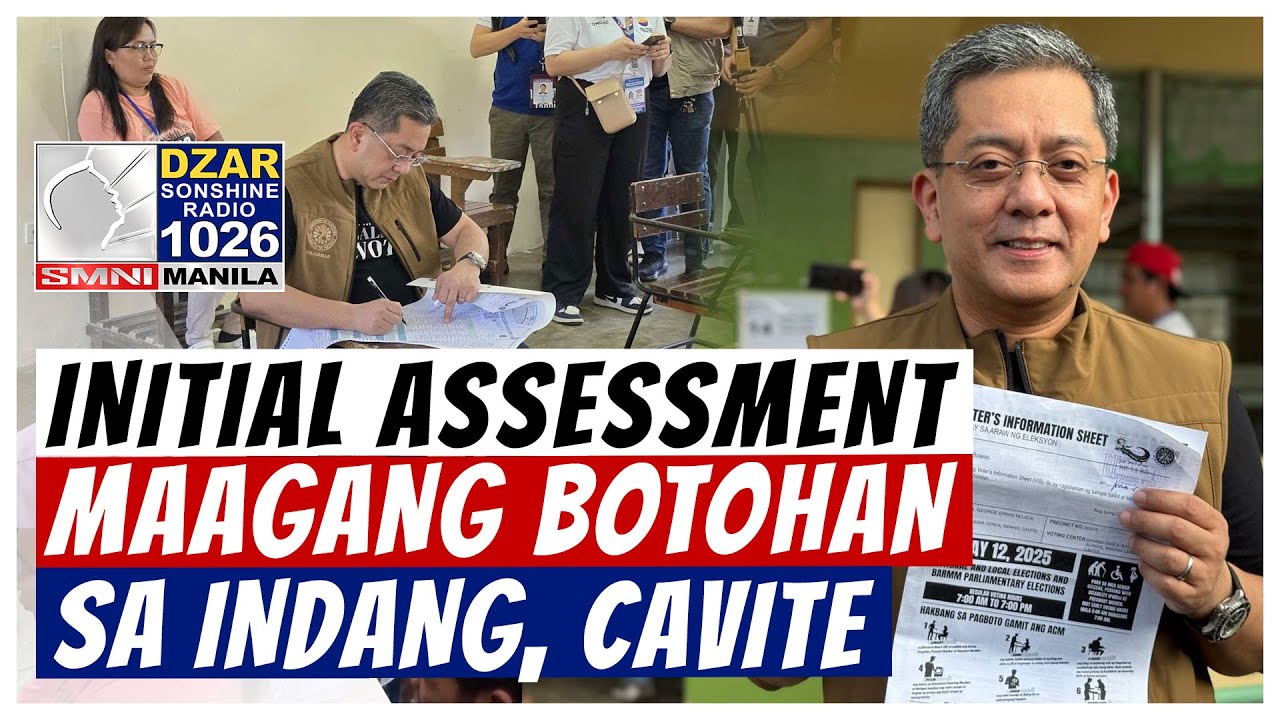 Sitwasyon sa botohan sa Banaba Cerca Integrated School sa Indang ...