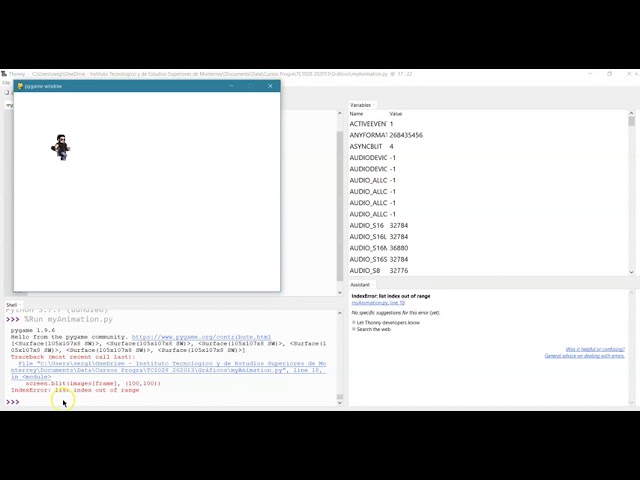 Managing Sprite Animations For Complex Games Using Sprite Sheets And Oop