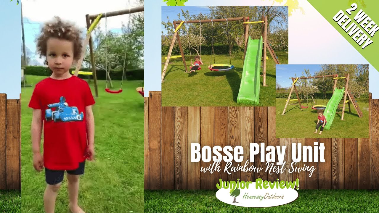 Junior Review: Bosse Play Unit with Nest Swing | Hennessy Outdoors ...