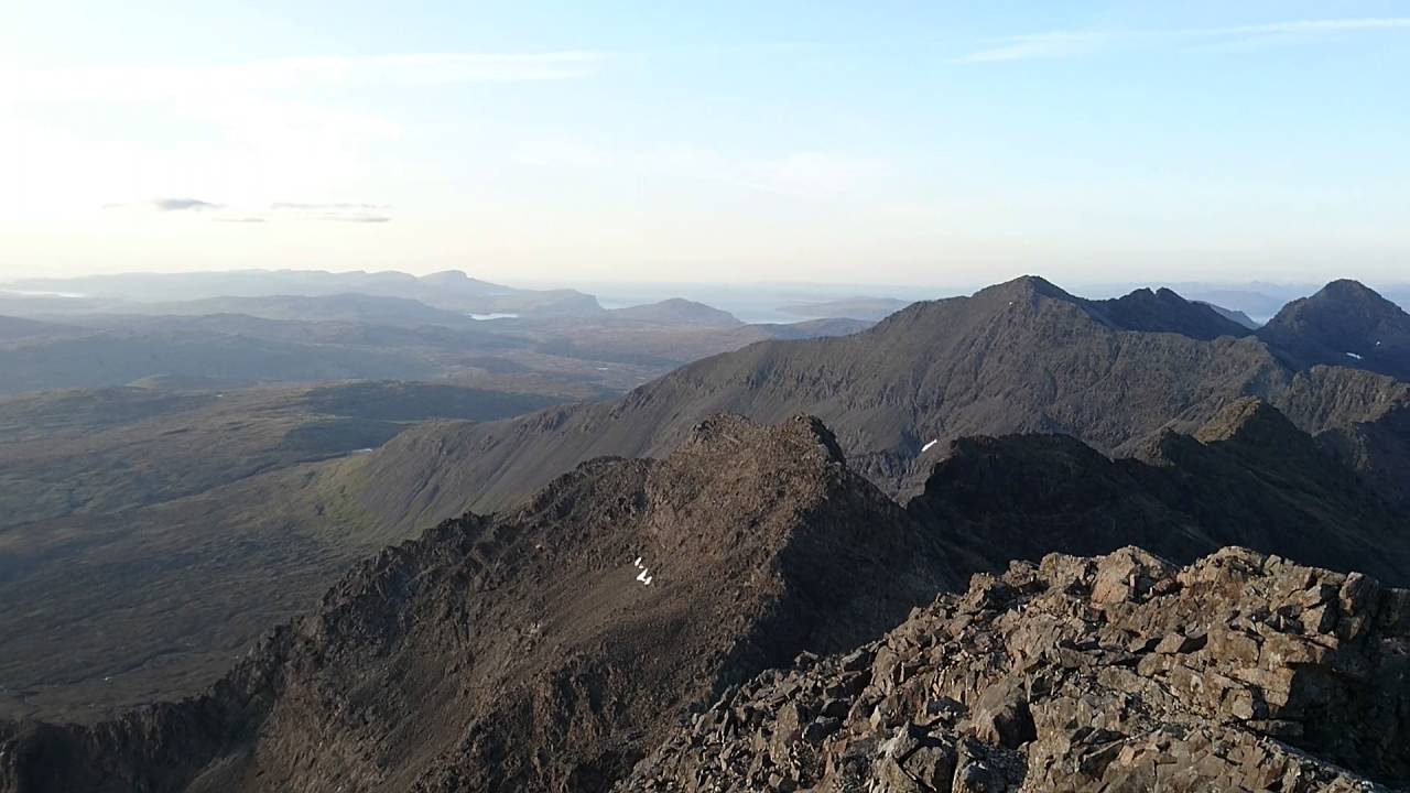 Skye Cuillin Ridge Traverse Bivi - YouTube