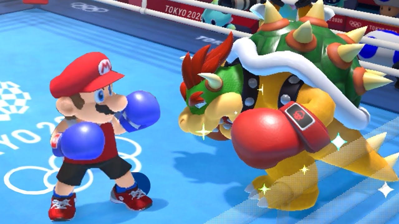 Mario & Sonic at The Olympic Games Tokyo 2020 Boxing - Mario Vs Bowser ...