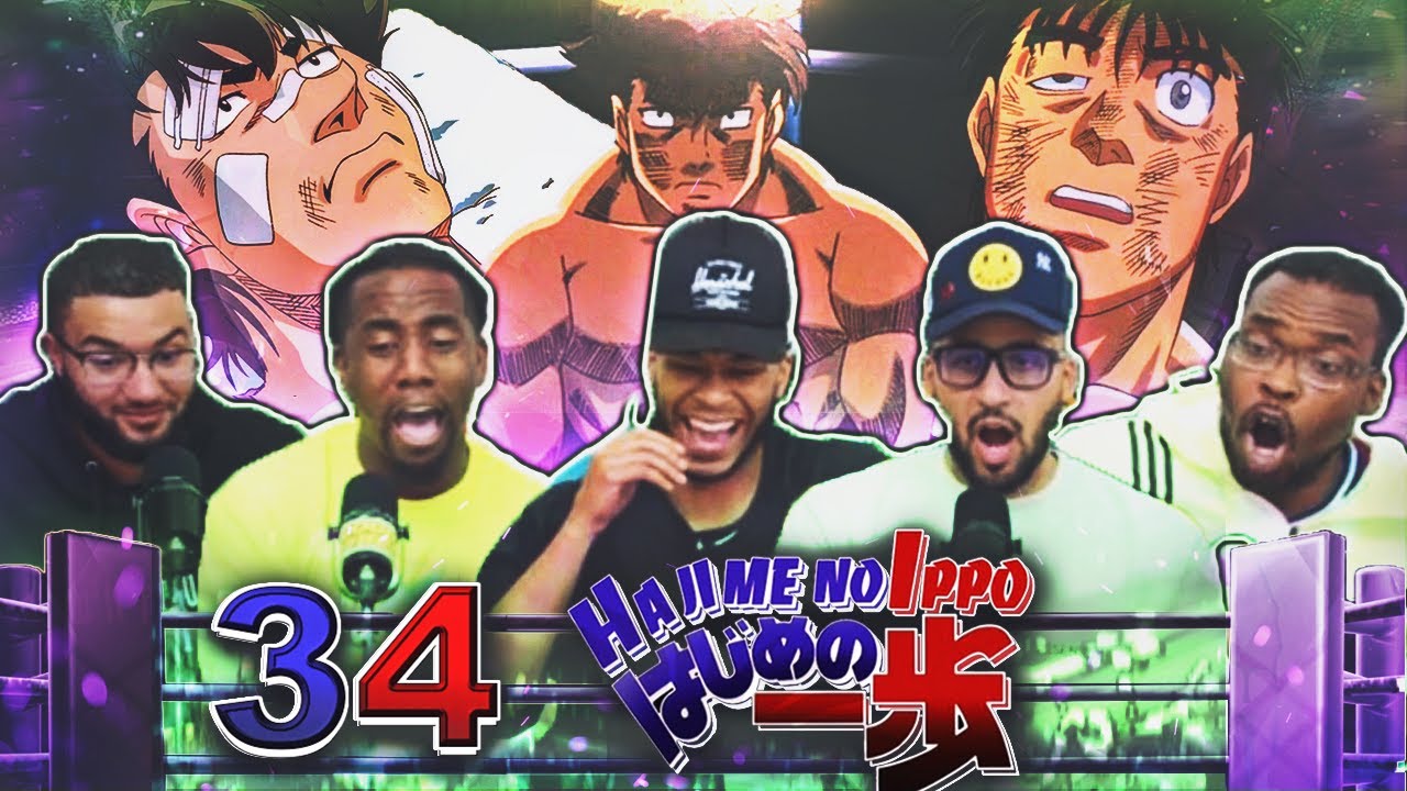 The Rookie King! Hajime No Ippo Ep 34 Reaction/Reivew - YouTube