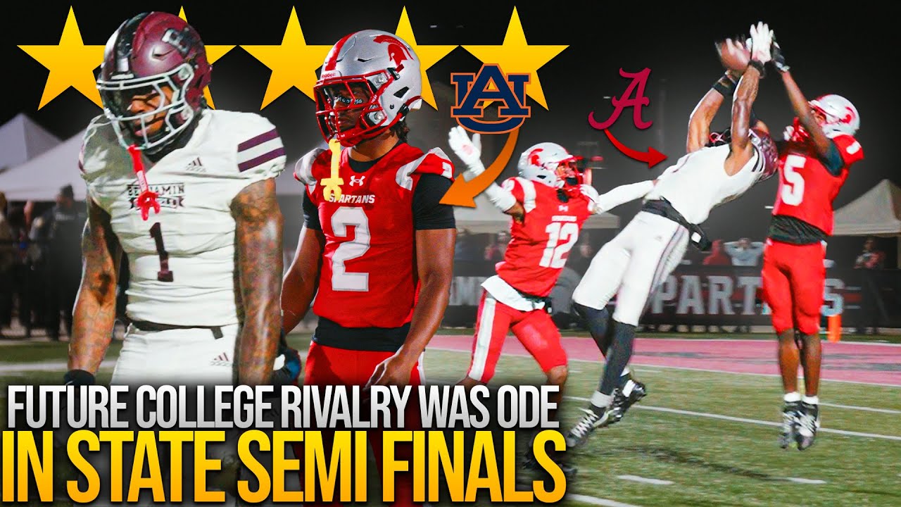 5 Star Cederian Morgan and Benjamin Russell vs #2 Saraland Was The Best ...
