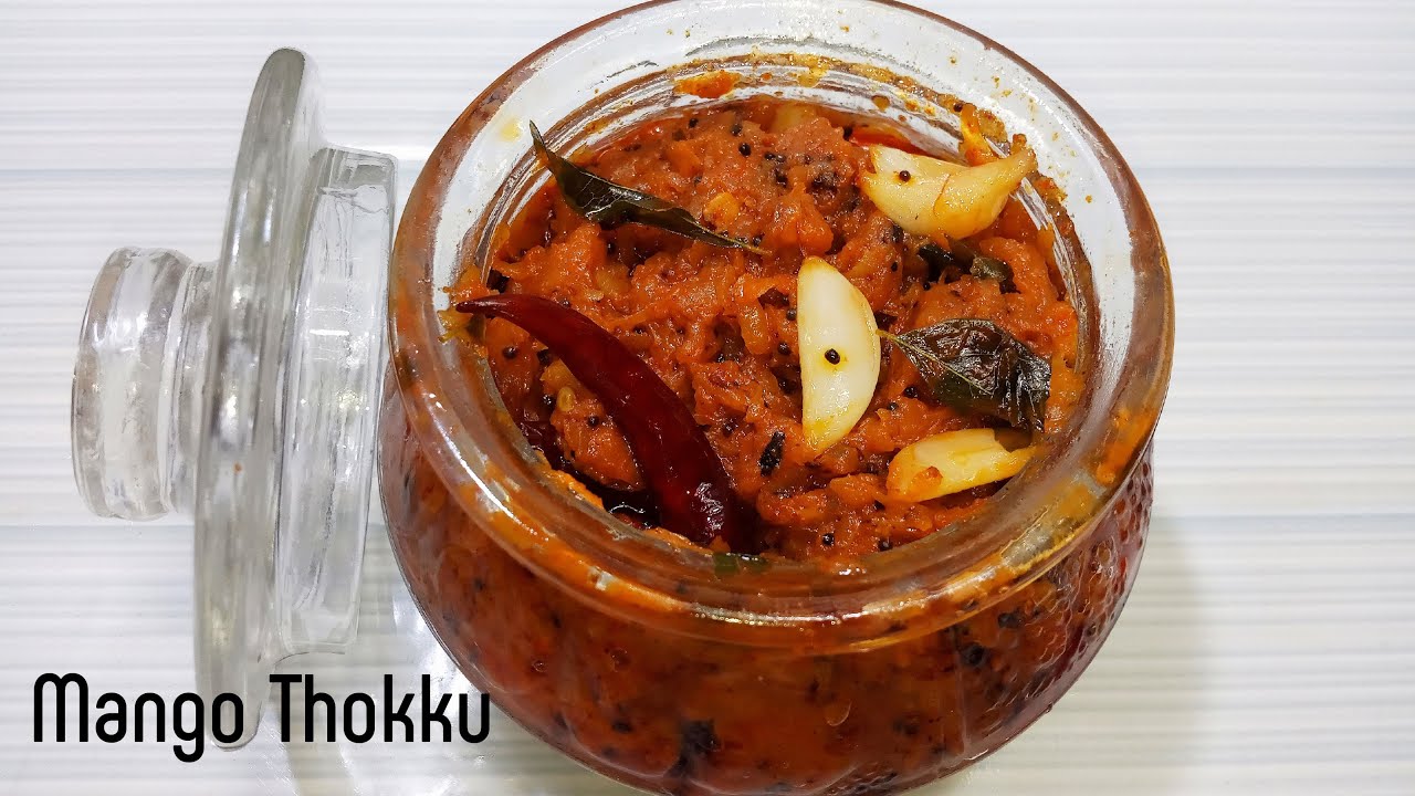 Mango Thokku | Raw Mango Recipe | Mango Pickle - YouTube