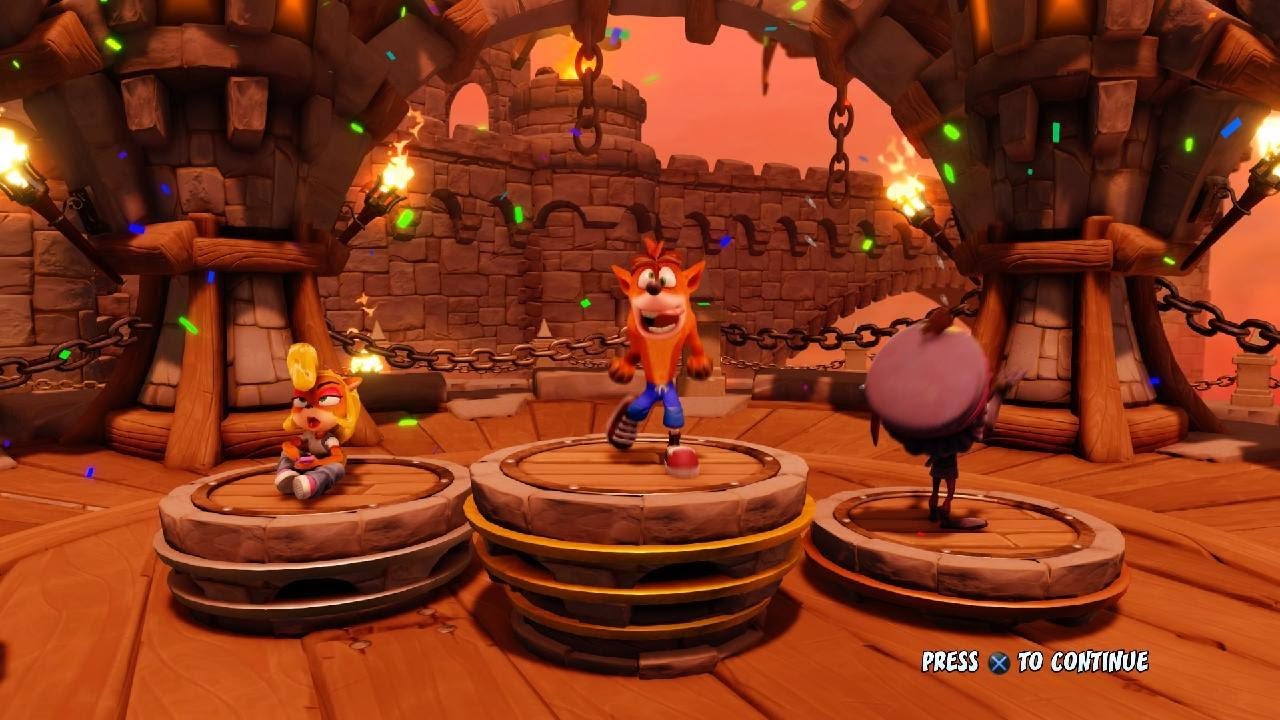 Crash™ Team Racing Nitro-Fueled CTR challenge Cortex Castle PS5 1080p ...