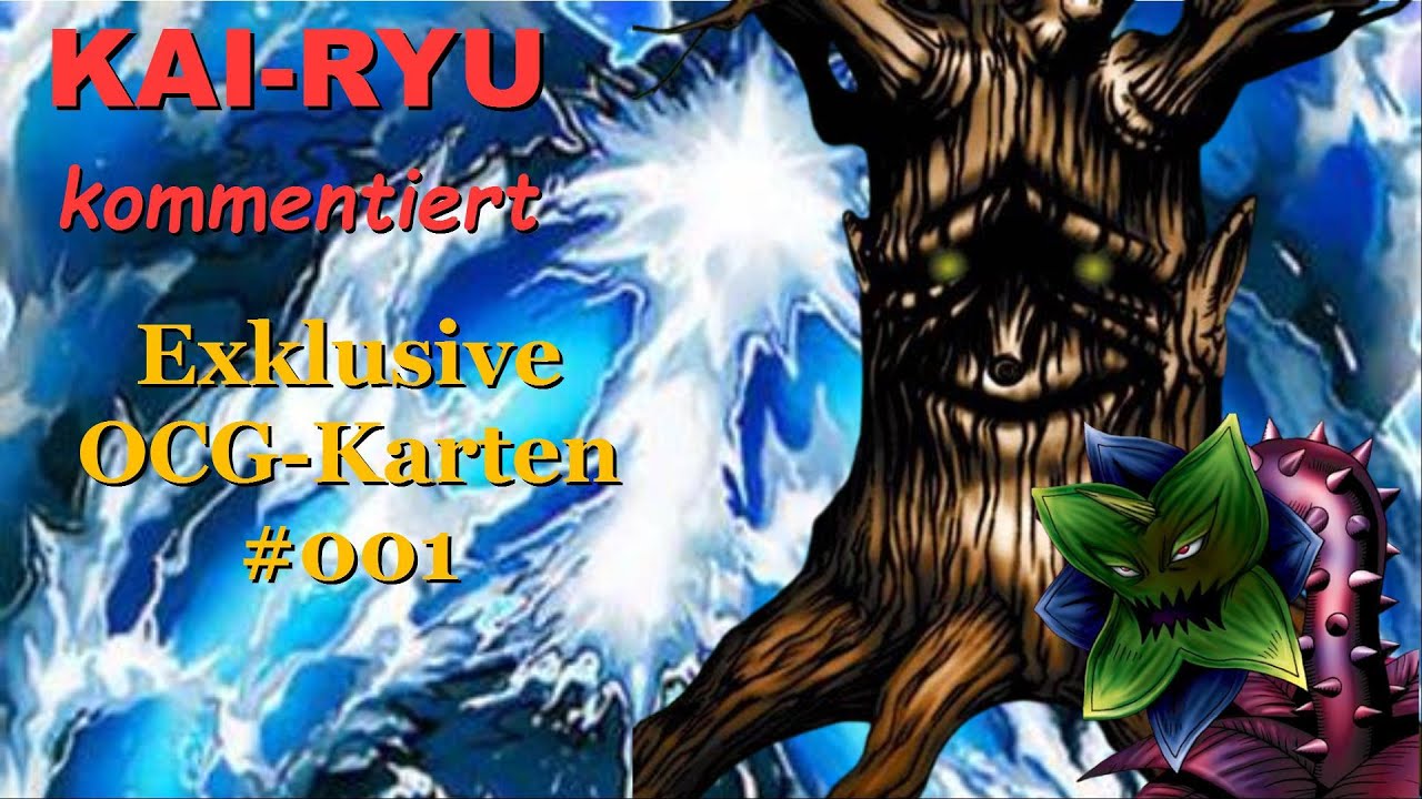 Ich kommentiere Yu-Gi-Oh! OCG Exklusive Monsterkarten (Part 1/?) //Kai-Ryu Shin - YouTube