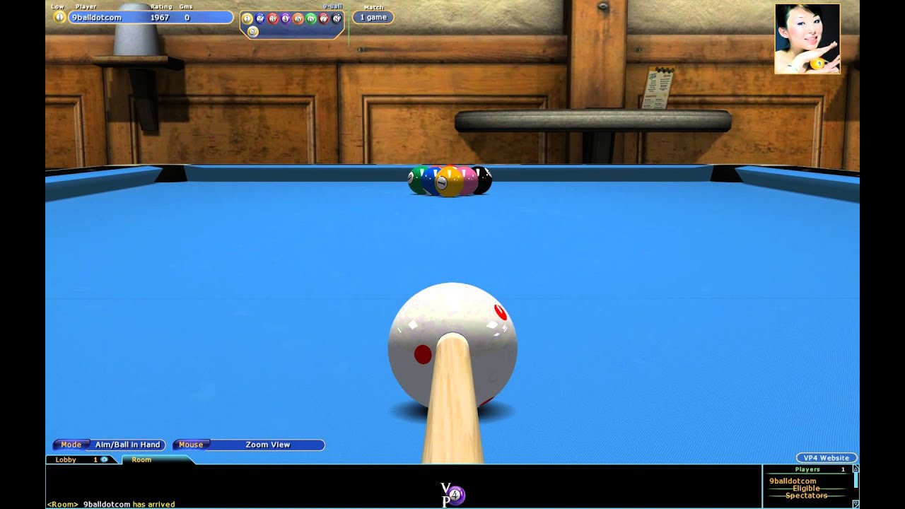 Virtual Pool 4 Online Save zoom feature - YouTube