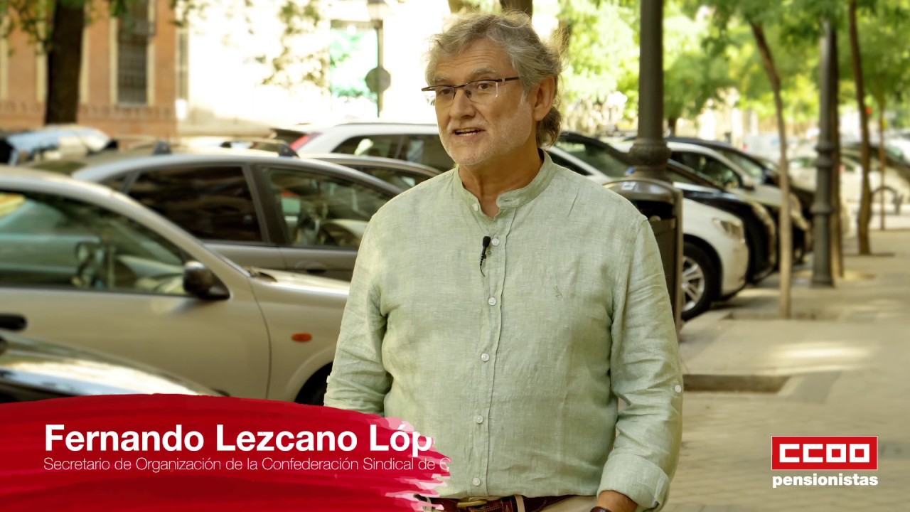 Fernando Lezcano, Sº de Organización CCOO - YouTube