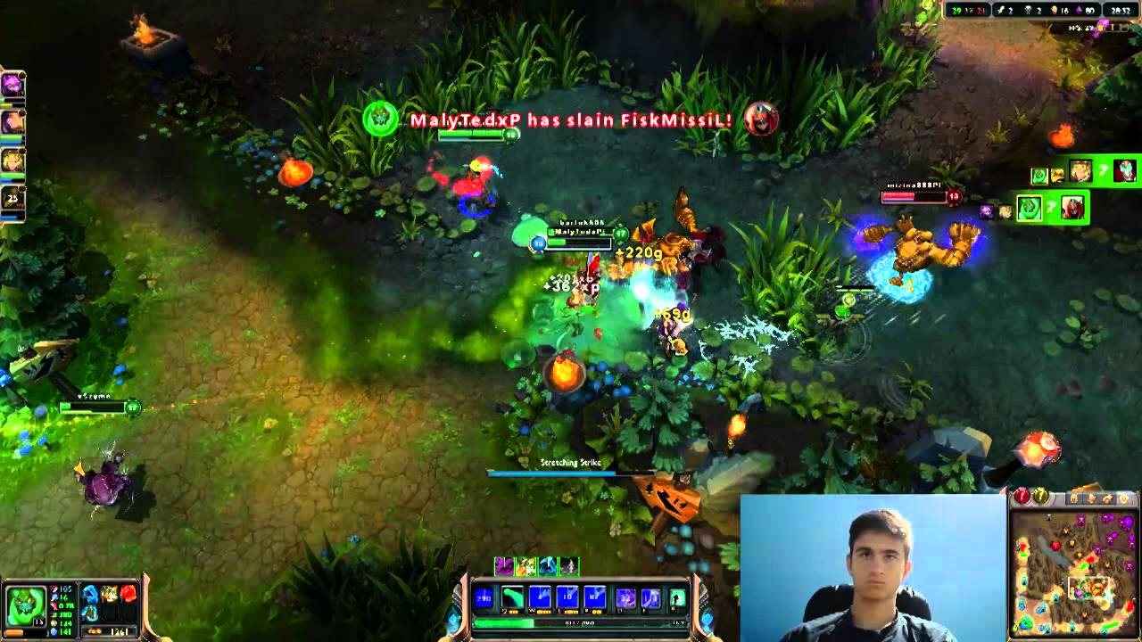League of Legends:Zac Jungle CZ Gameplay :D 23.díl - YouTube
