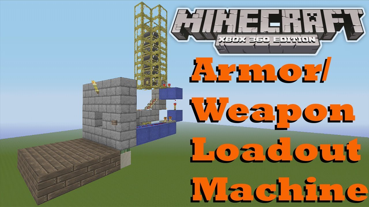 Minecraft 360: Armor/Weapon loadout machine (Tutorial) - YouTube