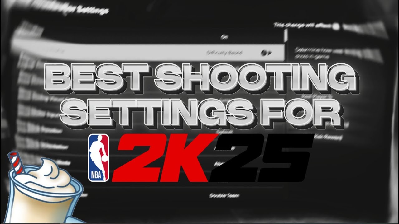 BEST SHOOTING SETTINGS FOR NBA 2K25 + THIS IS HOW TO FINALLY START ...