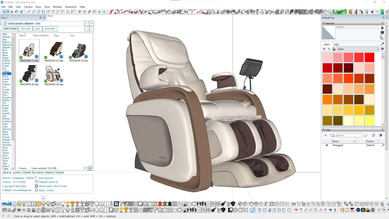 PLUGIN A4DESIGN LIBRARY Version 14 - YouTube
