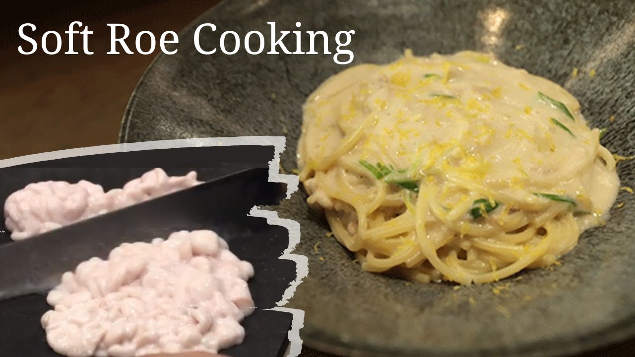 【Shirako】Soft cod roe Pasta Try it and you will be hooked! - YouTube