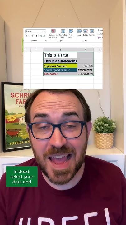 Use This Excel Trick To Clear Formatting Quickly Excel Exceltips Youtube