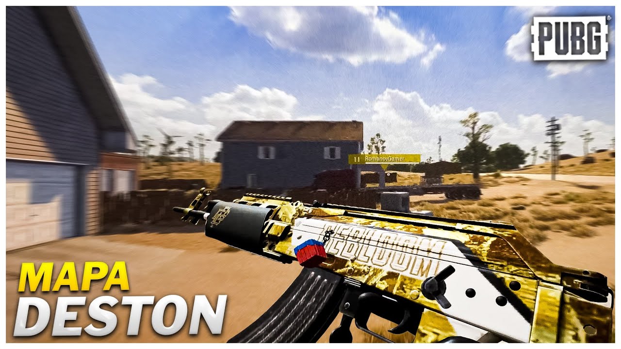 VEJA PORQUE NOVO MAPA DESTON SERÁ O MELHOR MAPA DO PUBG - YouTube