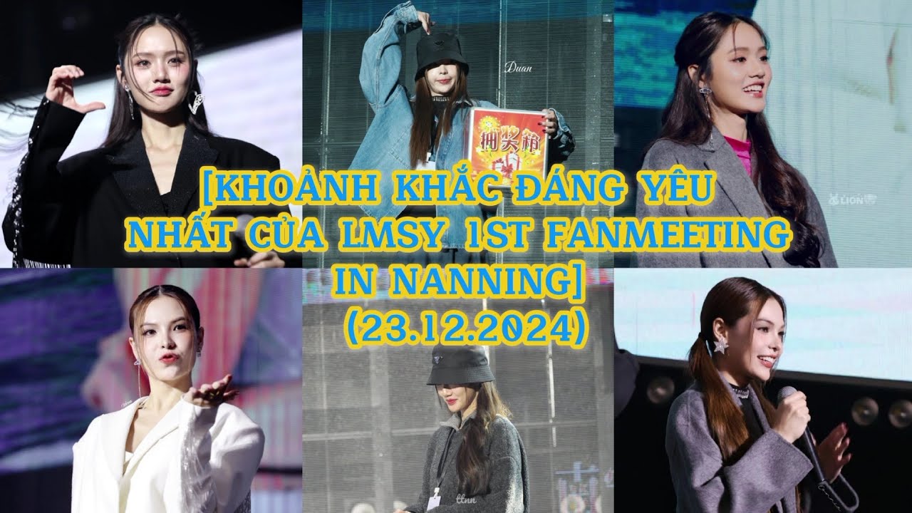 [LMSY] - KHOẢNH KHẮC ĐÁNG YÊU NHẤT CỦA LOOKMHEE X SONYA 1ST FANMEETING ...