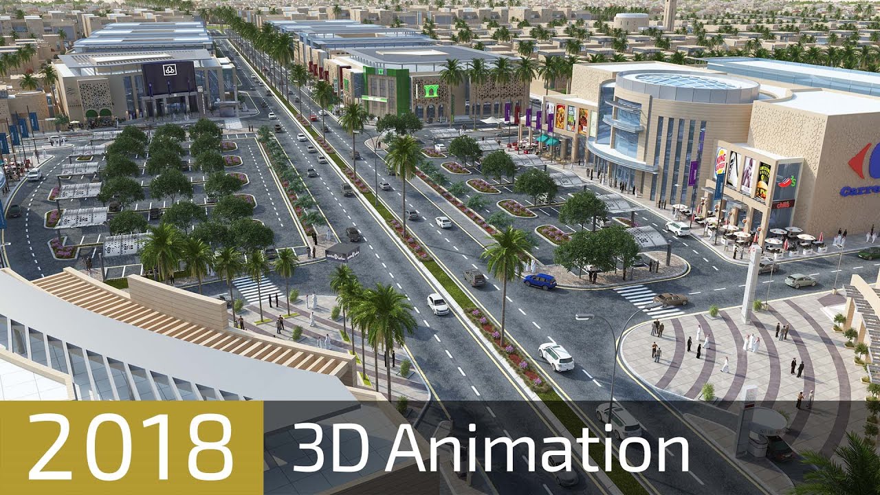 Al Muhammadiyah Compound | 3D Walkthrough Animation - YouTube