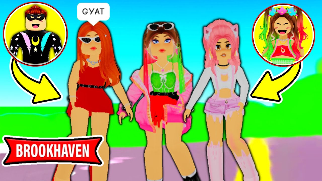 Brookhaven but I became a ROBLOX BADDIE WITH @IBella SERIES (Brookhaven ...
