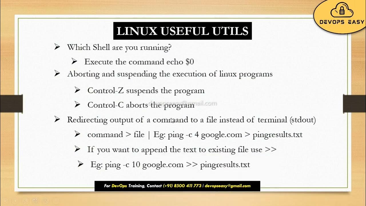 Linux Tutorial 2023 | Linux Tutorial For Beginners | Linux Tutorial Day 2 || Devops Easy - YouTube