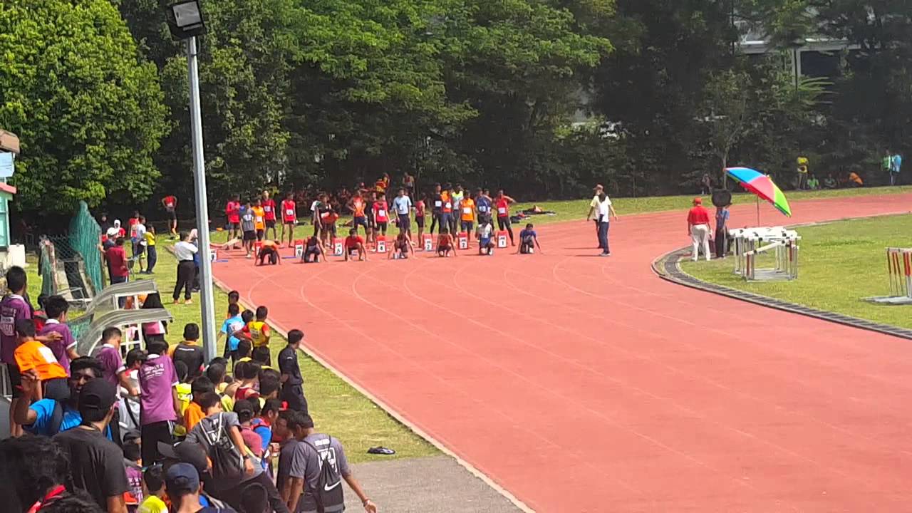 SMKBJ 100m L1 Saringan 1 MSSD Olahraga 2016 - YouTube