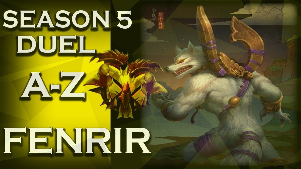 Smite: Season 5 Duel A-Z! | Fenrir | Bite Me | #34 - YouTube