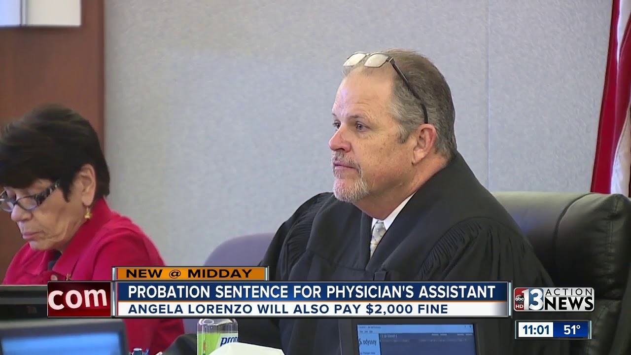 Former physician assistant Angela Lorenzo sentenced to probation - YouTube