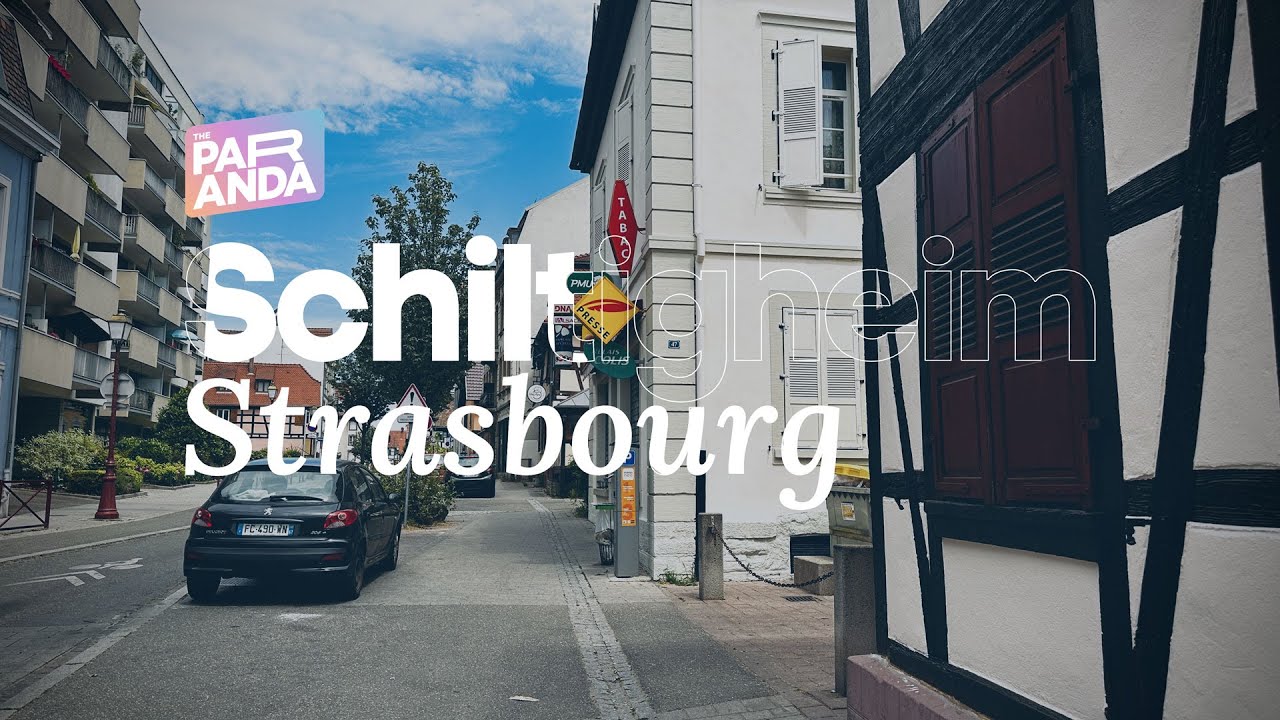 4K - Strasbourg, France 🇫🇷 - Walking around Schiltigheim - YouTube