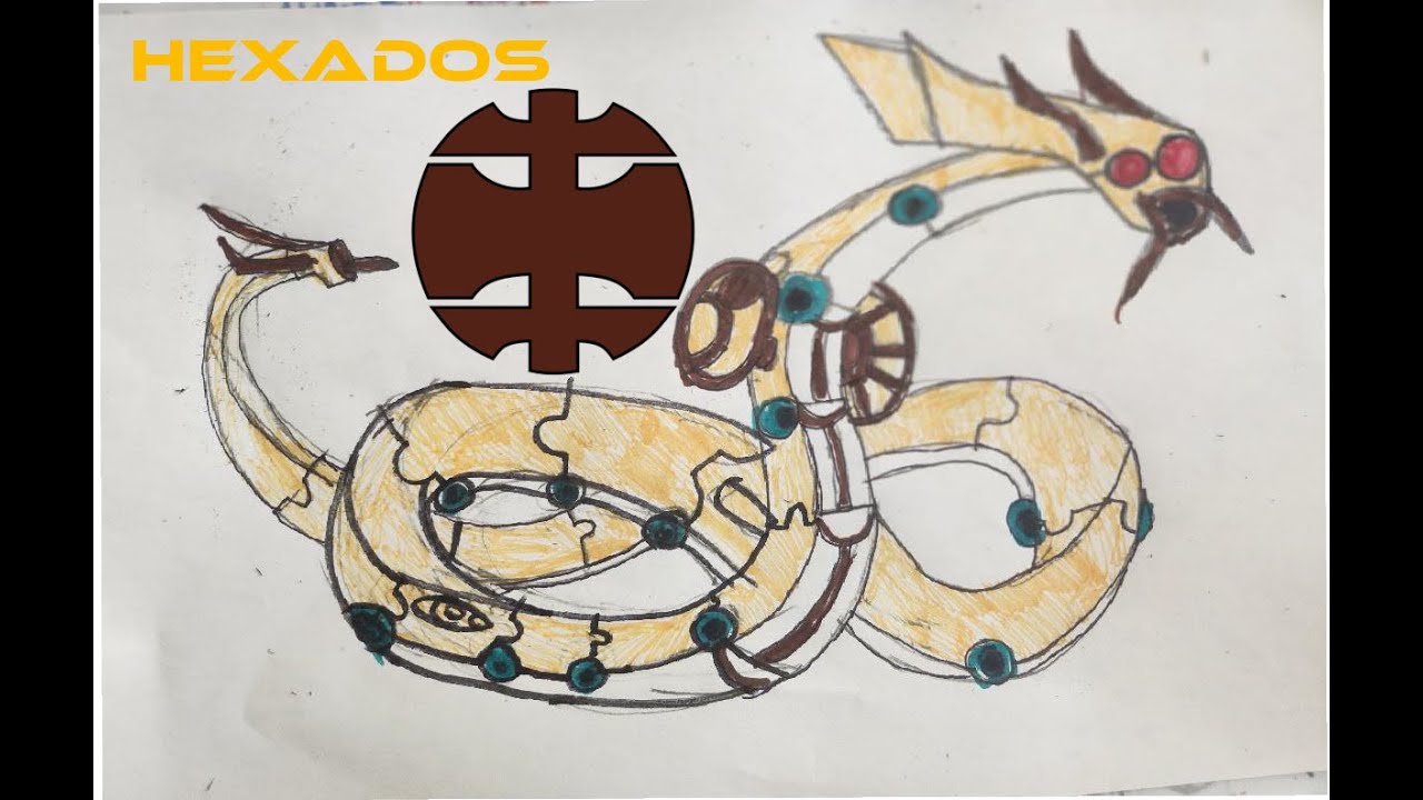 trap designs how to draw hexados - YouTube
