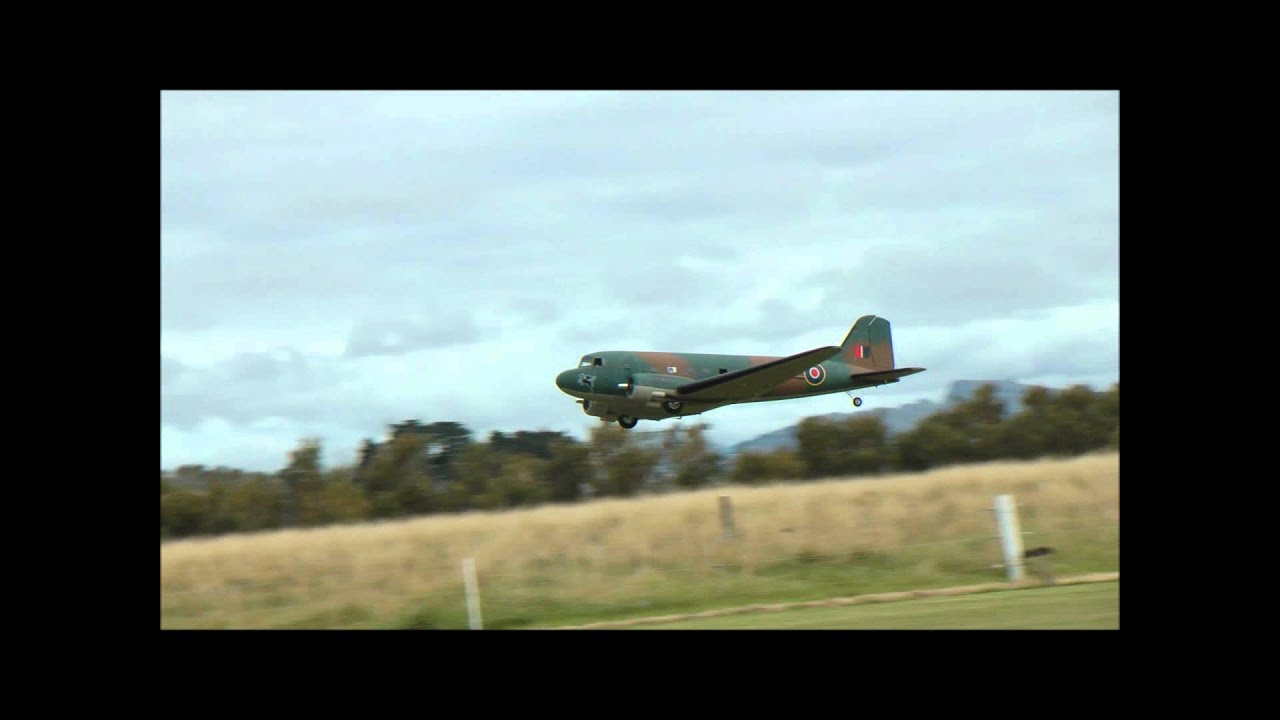 Model DC-3 Crash.wmv - YouTube