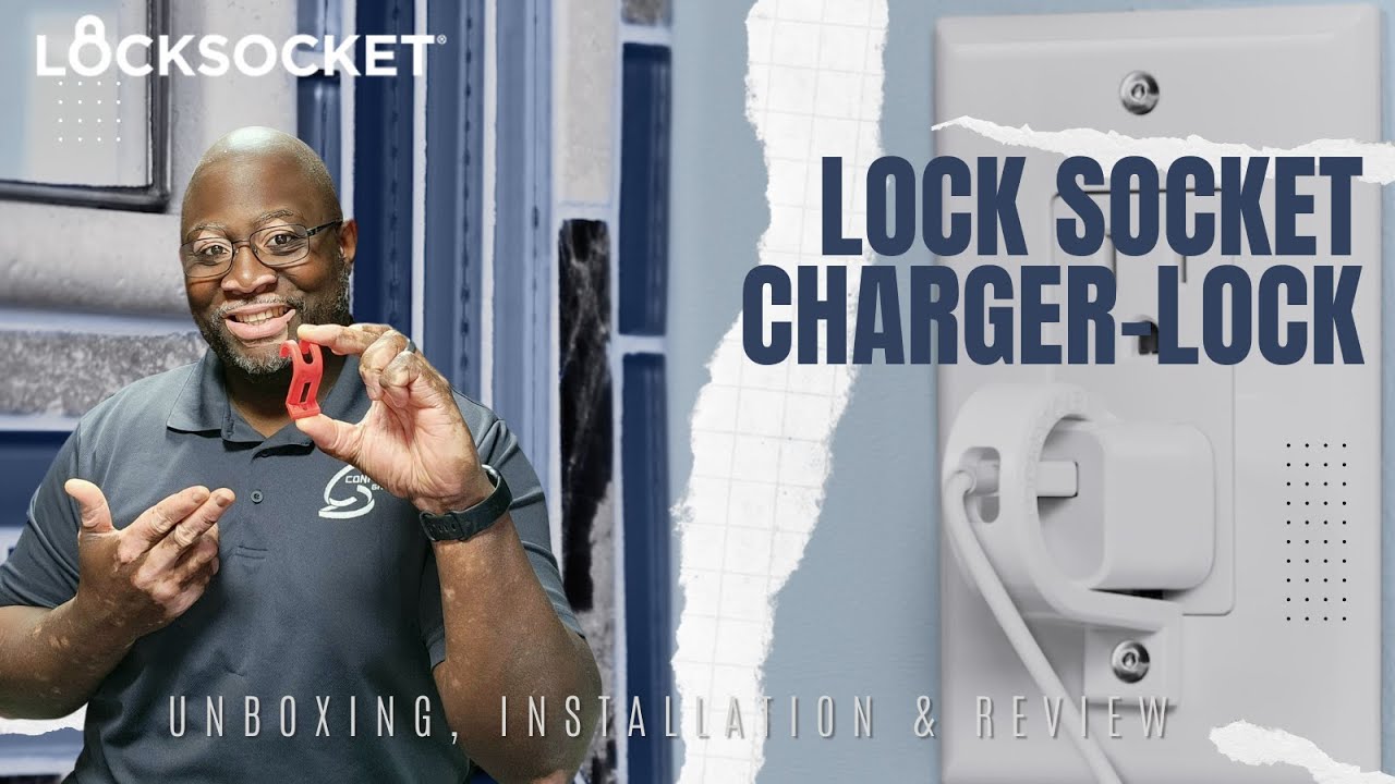 Lock Socket Charger Lock | Unboxing, Installation & Review - YouTube